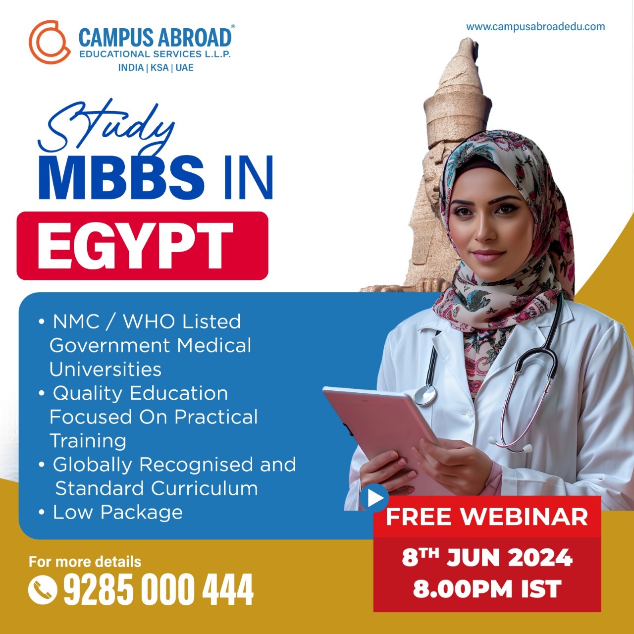 STUDY MBBS IN EGYPT - Campus Abroad